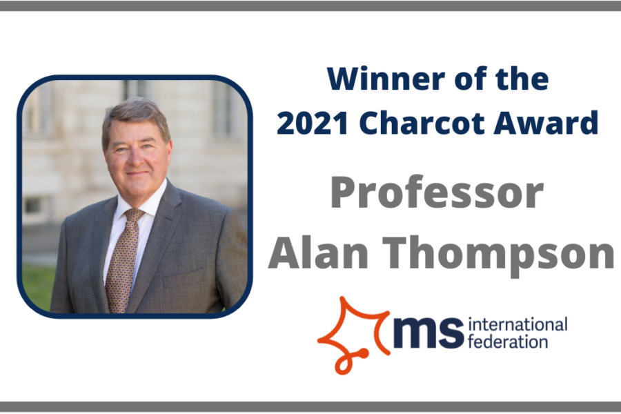Professor Alan Thompson wins the prestigious MS Charcot Award - MS ...
